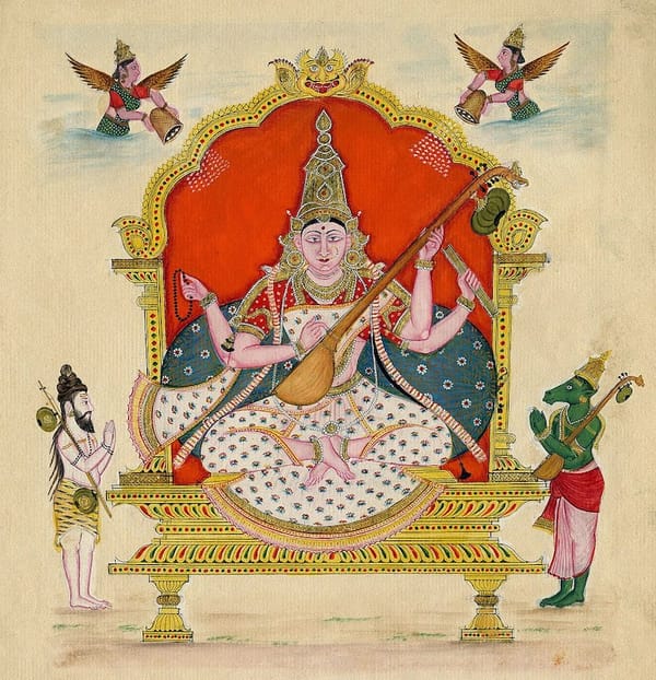 Gandharvas: Celestial Musicians and Intermediary Beings - Serenade